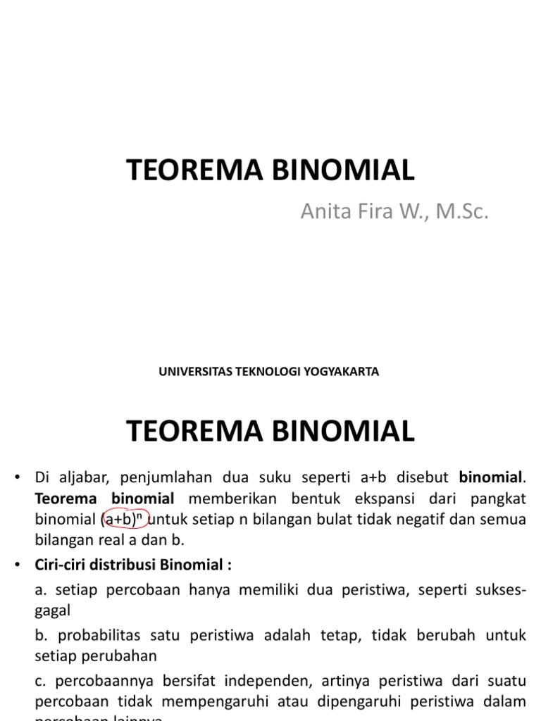 Distribusi Binomial | PDF