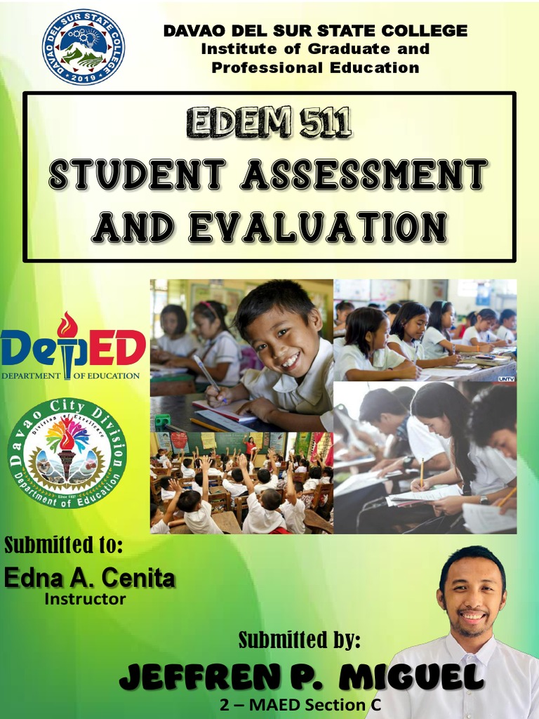 Edem 511 Portfolio - Miguel | PDF | Educational Assessment | Teachers