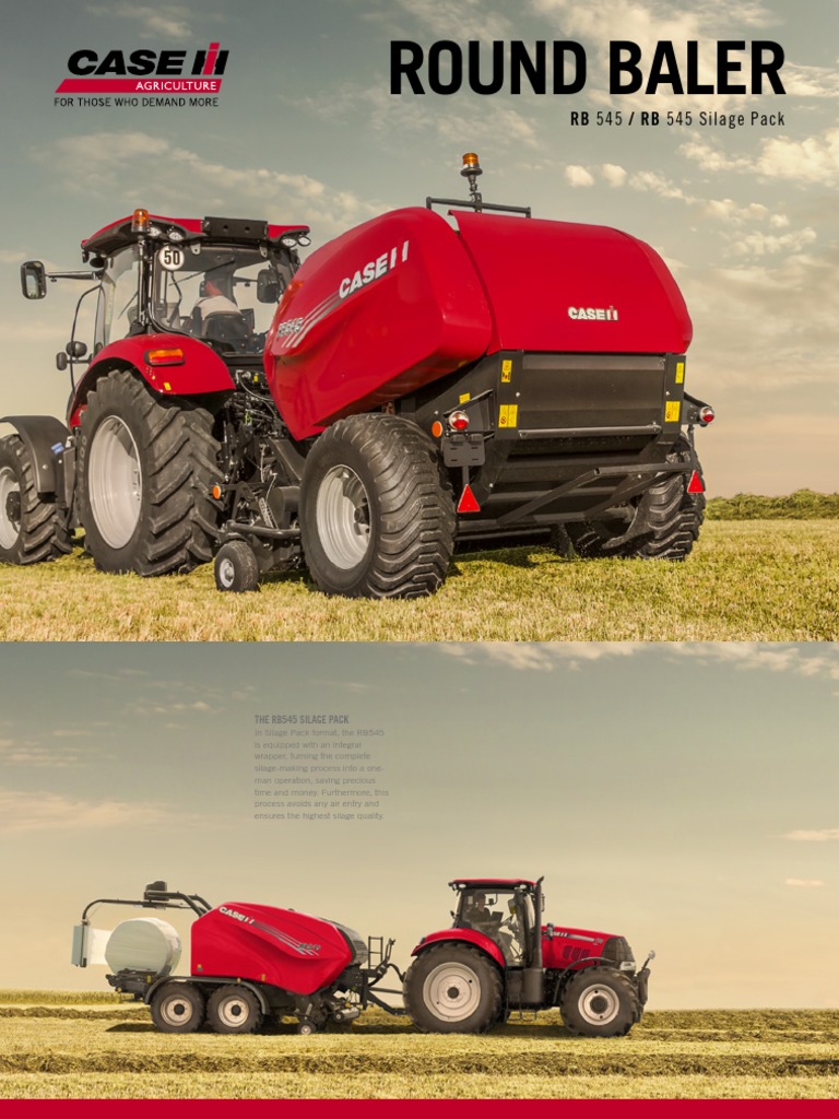 16c3001 Com Inb RB 545 545silagepack Final Low | PDF | Hay | Mechanical ...