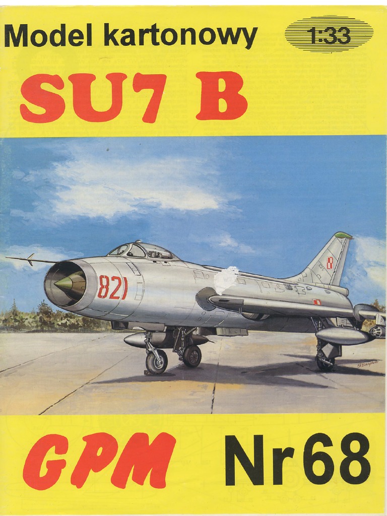 (Papermodels@emule) (GPM 068) - Su-7B | PDF