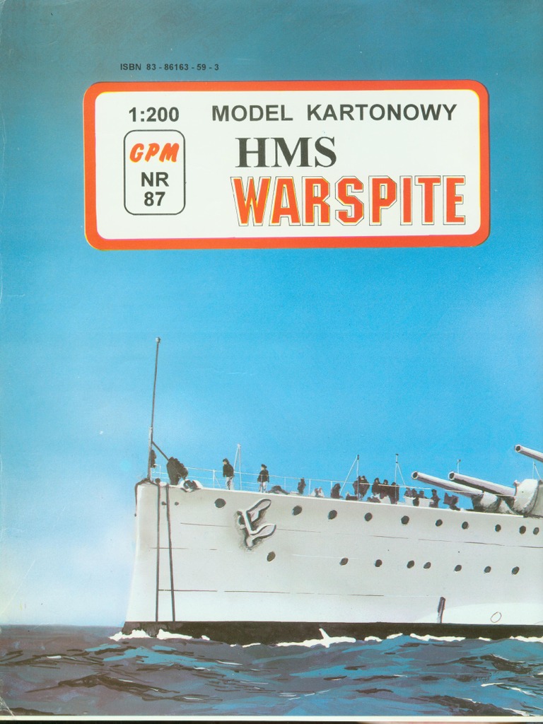 (Papermodels@emule) (GPM 087) - Battleship HMS Warspite | PDF
