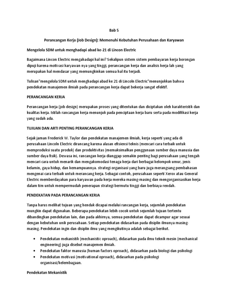 Resume Bab 5 Internasional | PDF