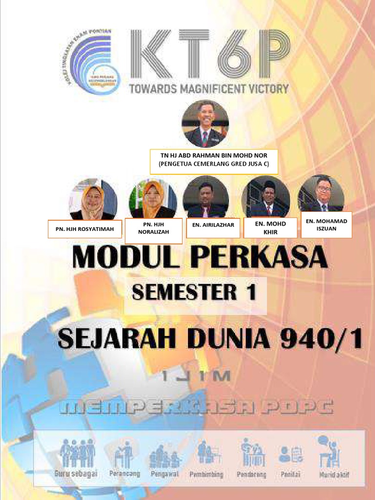 Modul Sejarah Dunia 940 - 1 (1) - Compressed | PDF