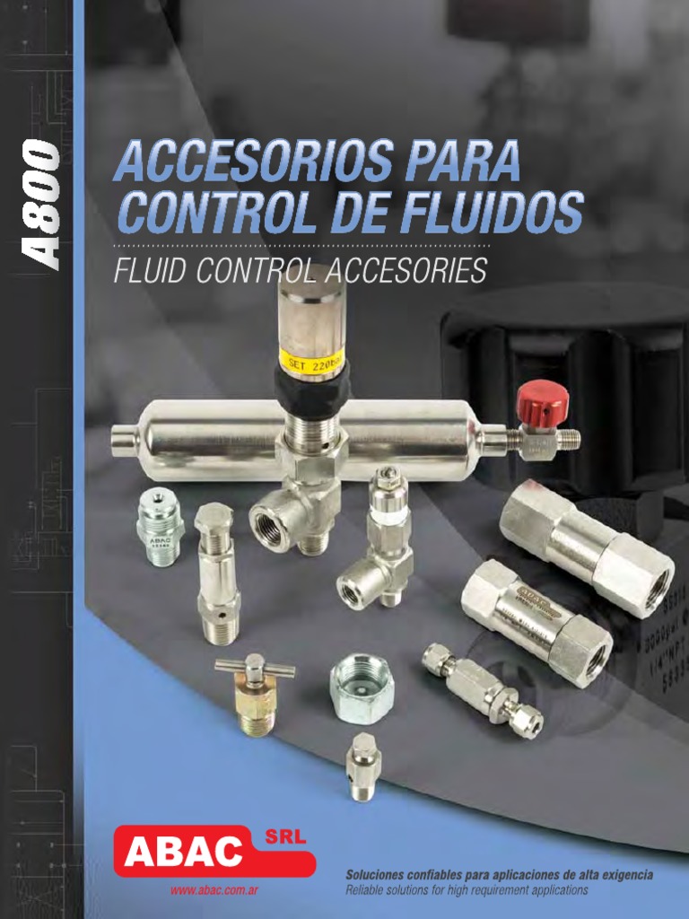 Abac - Valvulas de Purga | PDF | Presión | Acero