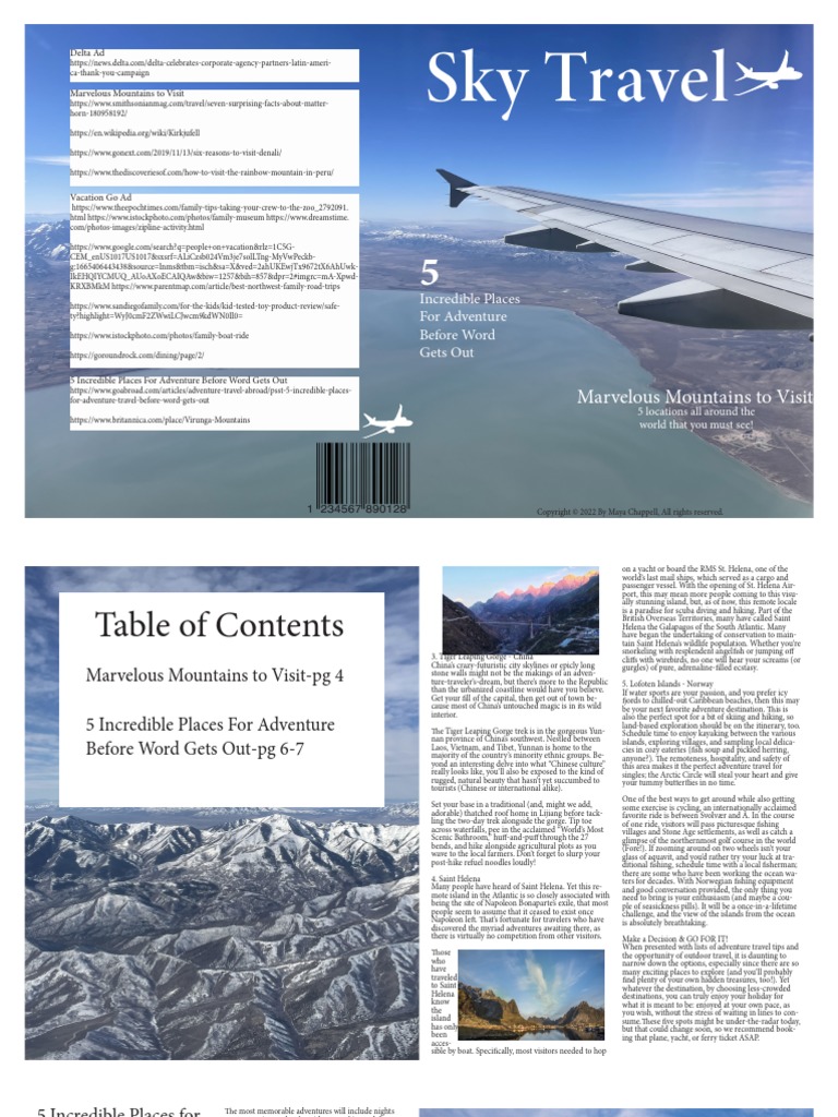 Magizine Book Maya Chappell | PDF | Earth Sciences