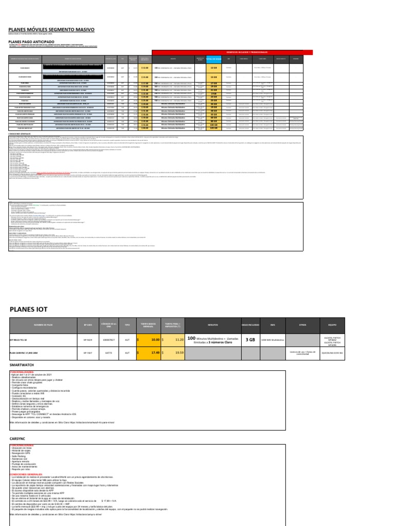 GC - Post - Nov22 Postpago Conexión y Conexión Sin Limite (Desde 09-11 ...