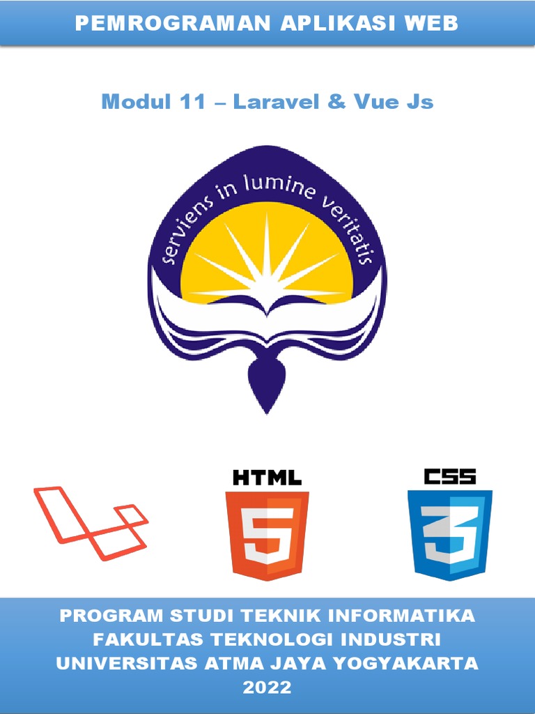 Modul 11 - Laravel Vue | PDF