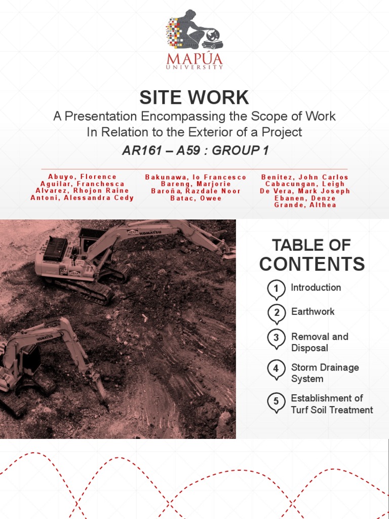 Ar161 Group1 Presentation | PDF | Storm Drain | Sanitary Sewer