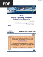 DoD DX-Rated Programs Overview | PDF