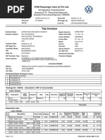 Toyota Invoice | PDF | Transport | Vehicle Industry