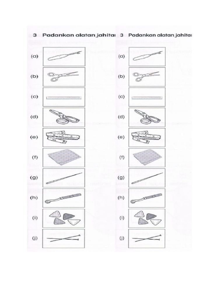 Alatan Jahitan | PDF