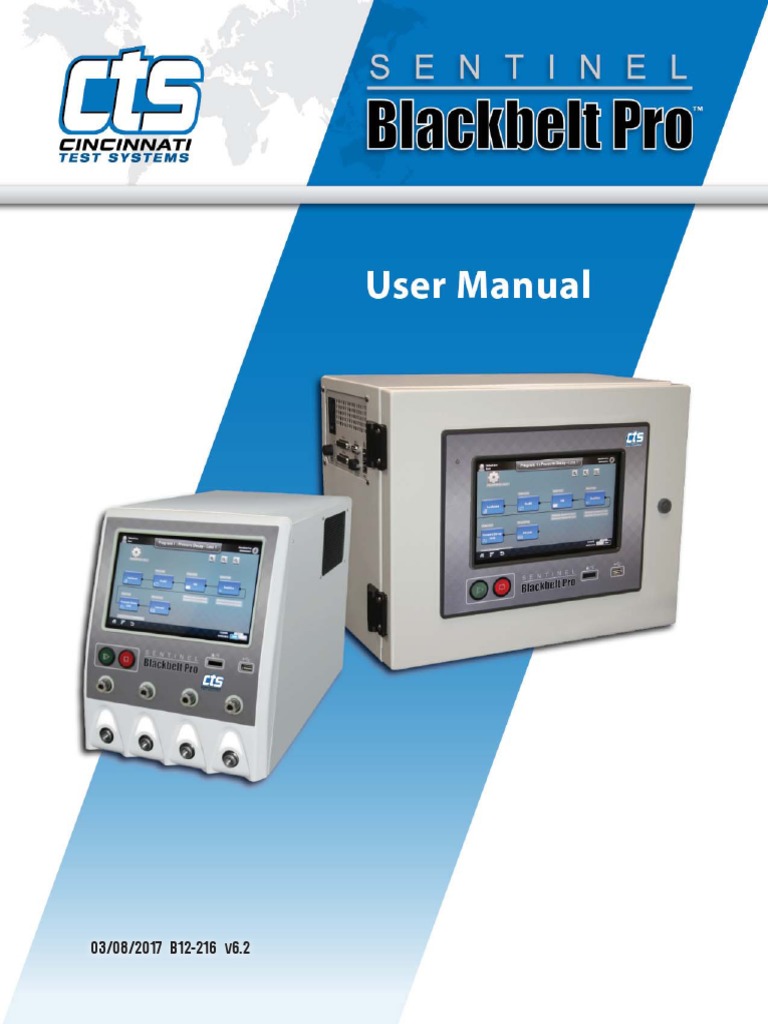CTS Sentinel Blackbelt Pro User Manual | PDF | Icon (Computing) | Computing