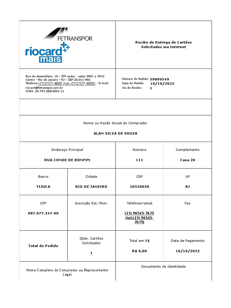 Riocard Mais - Pra Você Poder Mais | PDF | Indústrias de serviços ...