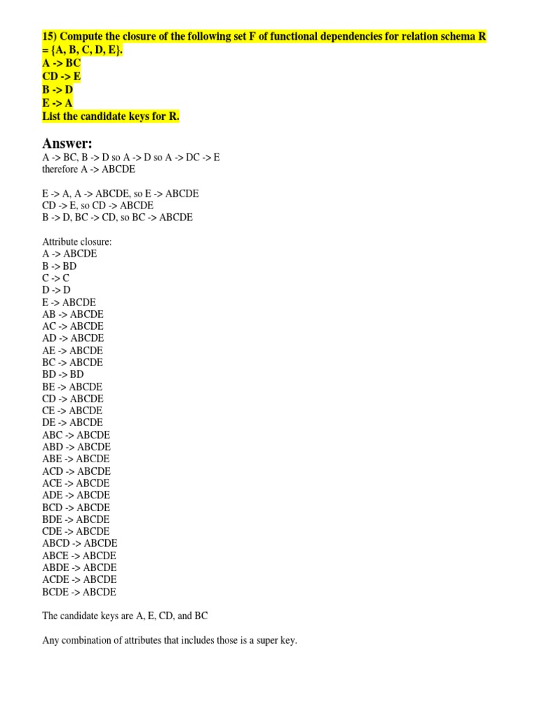 Decomposing a Relation into Third Normal Form | PDF | Software Design | Data Model