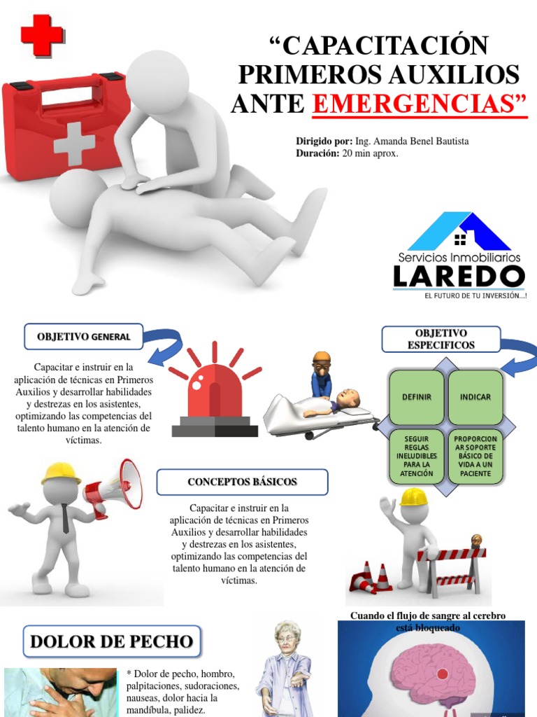 Primeros Auxilios SST | Descargar gratis PDF | Primeros auxilios | Reanimación cardiopulmonar