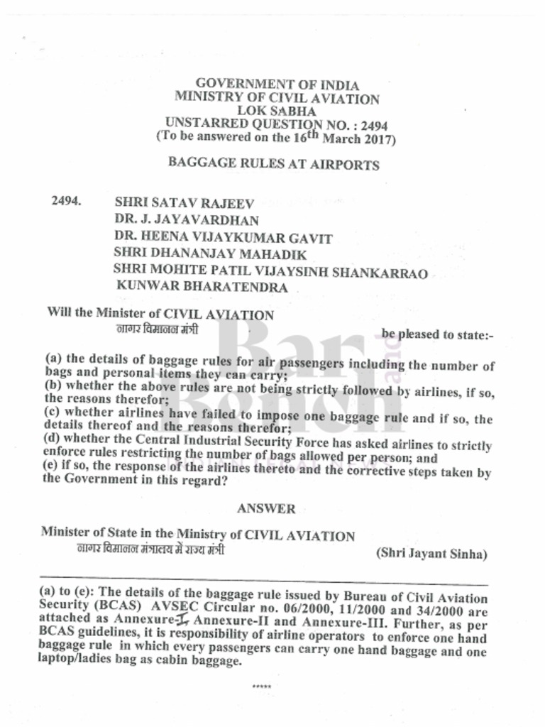 BCAS Circulars | PDF