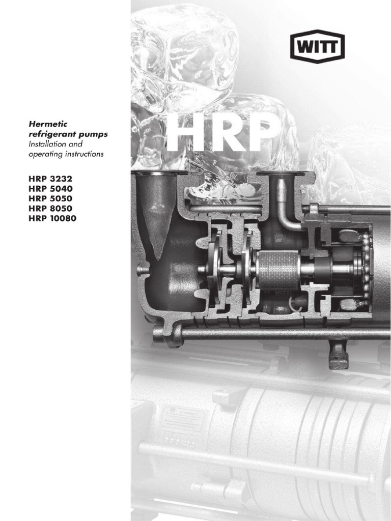 02 Manual HRP en | PDF | Pump | Pressure Measurement