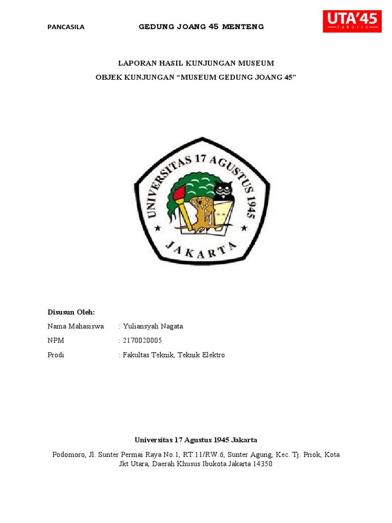 Laporan Hasil Kunjungan Museum | PDF