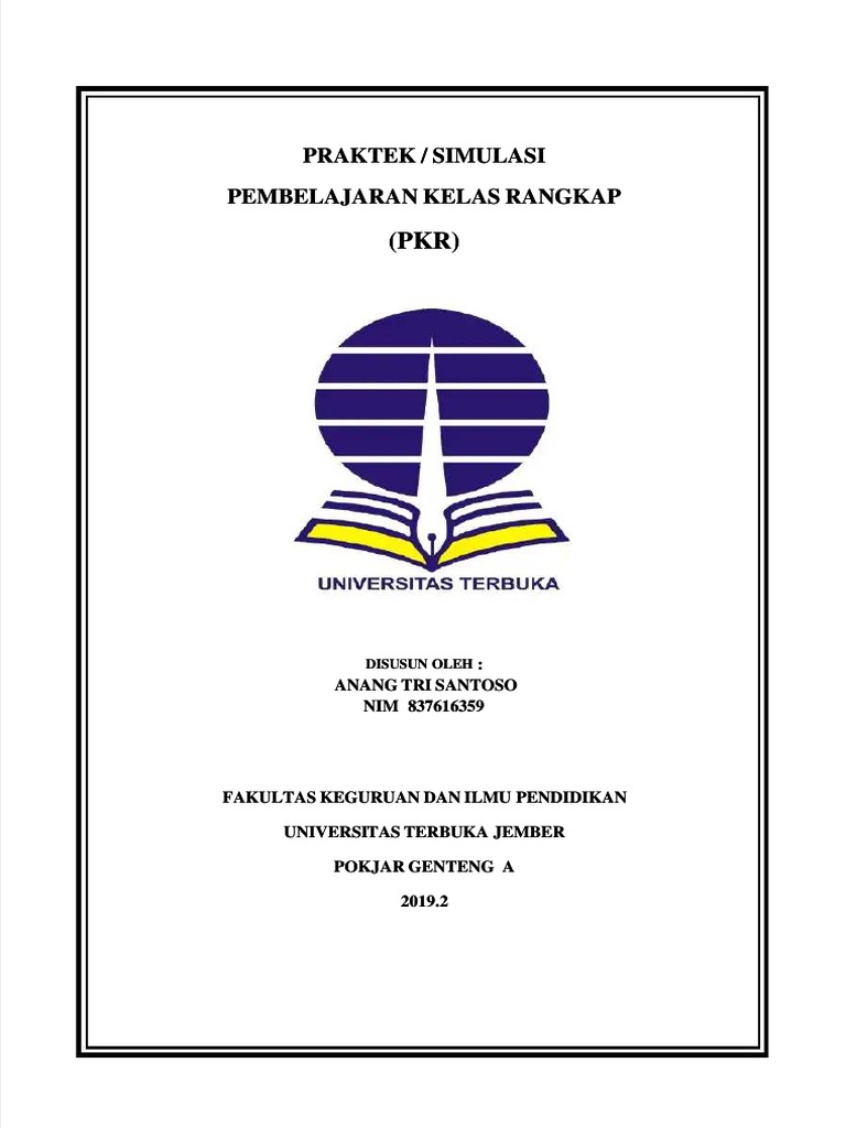 PDF Laporan Praktek PKR Model 221 - Compress | PDF