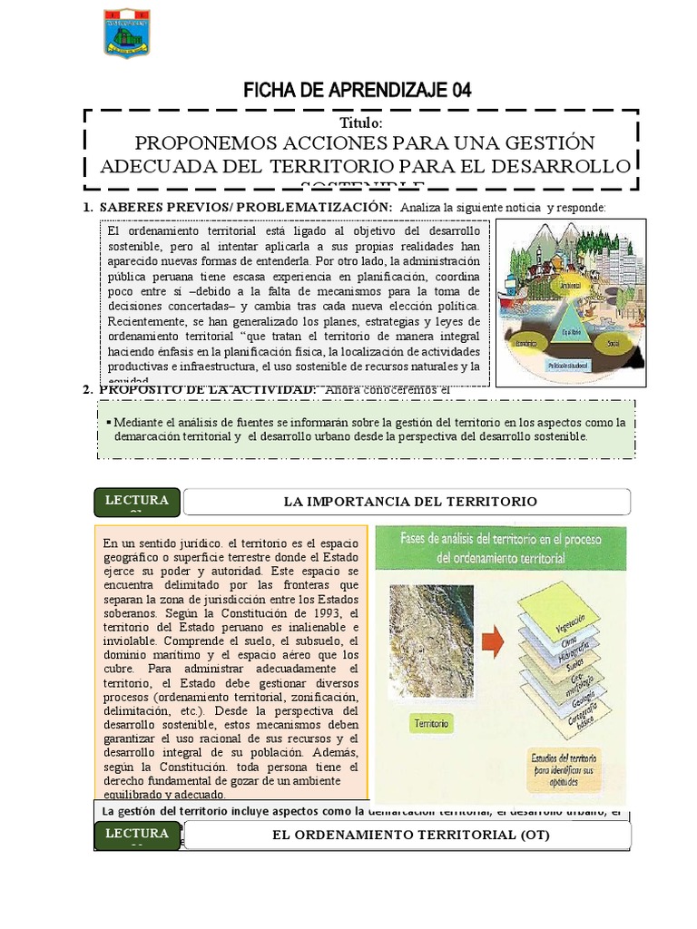 Viiu-4 Ficha de Aprendizaje CCSS 5° Grado | PDF