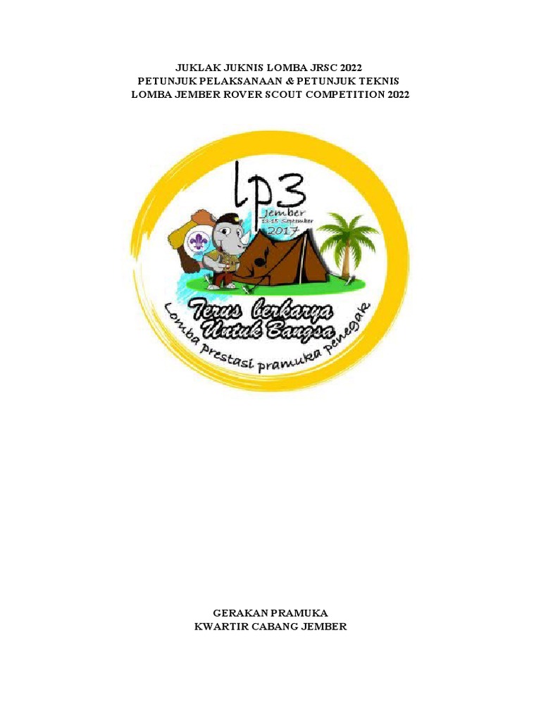 Juklak Juknis JRSC 2022 | PDF