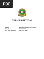Format Terkini Nota Serah Tugas 2022 | PDF