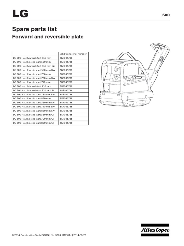 Manual de Repuestos LG500 Nuevo | PDF | Fuel Injection | Manufactured Goods