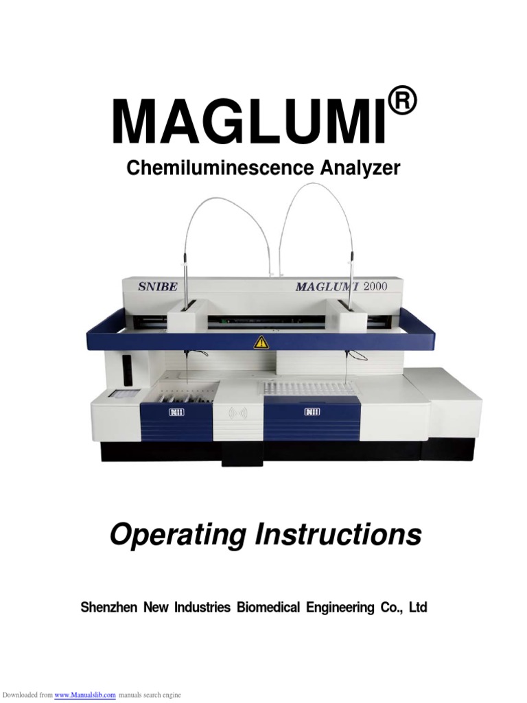 Maglumi 2000 | PDF | Electrical Connector | Electromagnetic Interference