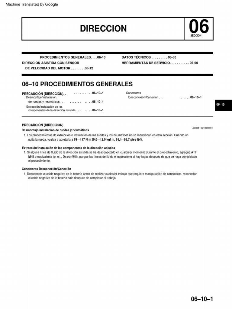 Mazda-Allegro-manual de Taller Direccion 8c0bcdd45e | PDF | Engranaje | Eje