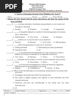 Grade 8 Mathematics Model Exam | PDF | Mathematics