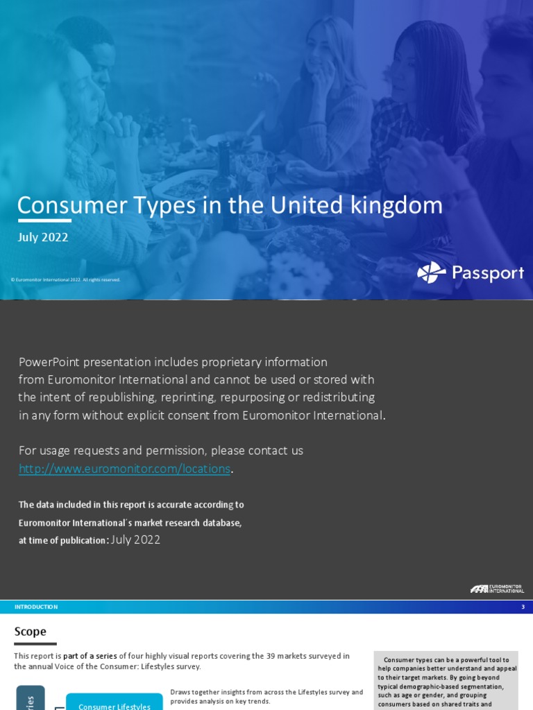 Consumer Types in The United Kingdom | PDF | Online Shopping | Brand