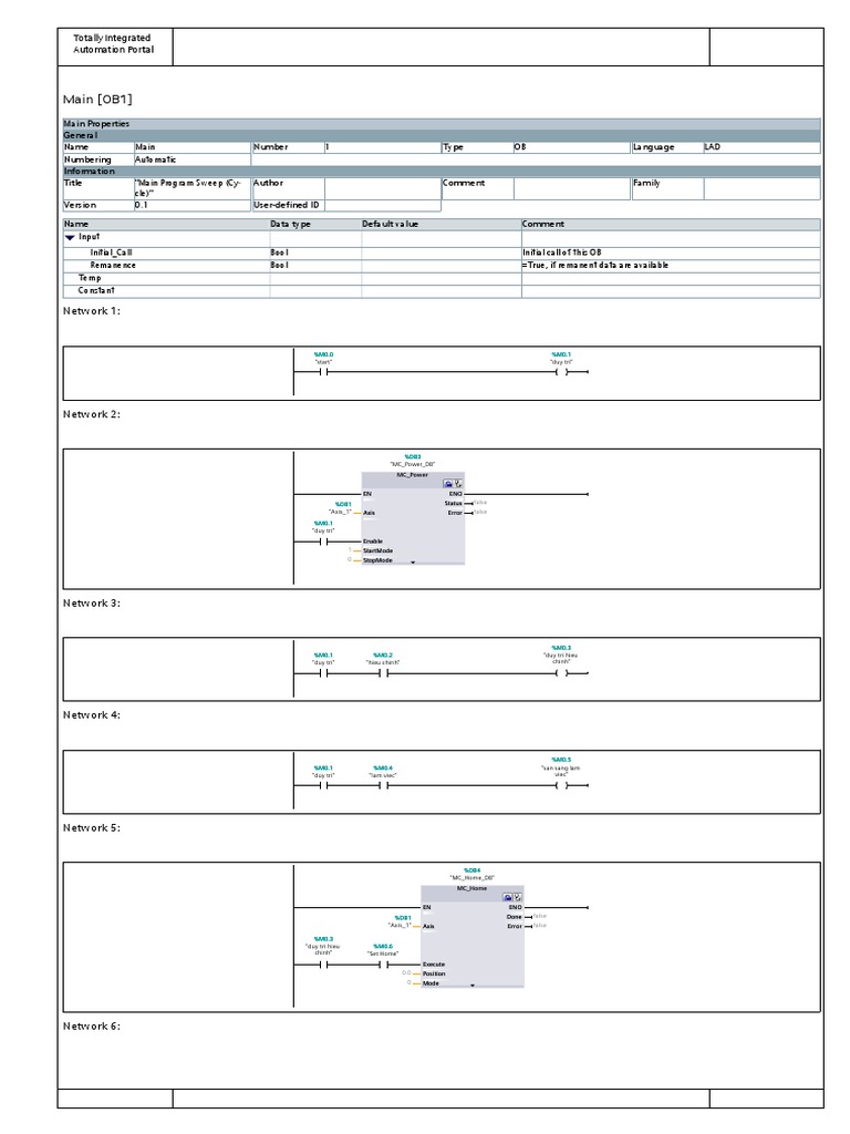 Main (OB1) : Network 1 | PDF | Computing | Systems Engineering