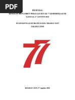 Contoh Proposal 17 Agustus | PDF