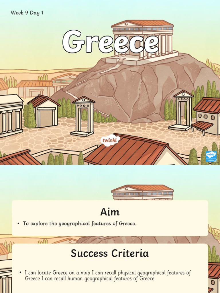Exploring Greece's Geography and Culture | PDF | Greece