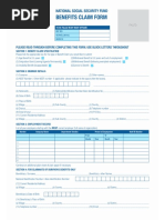 NSSF Registration Card Template | PDF