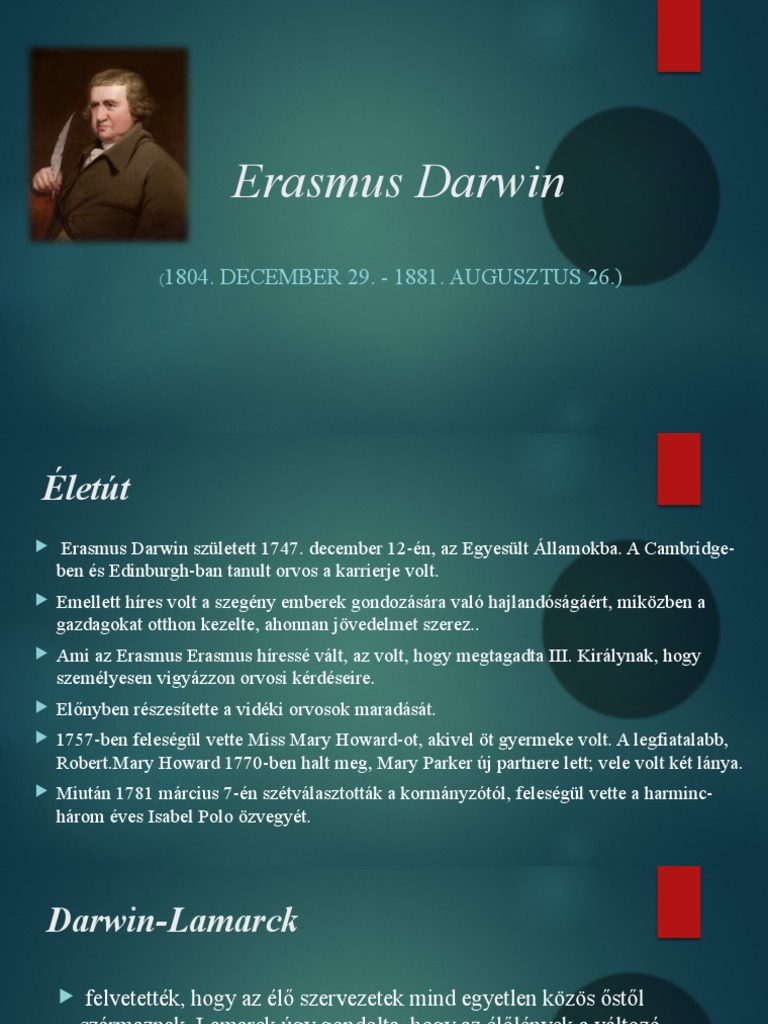 Erasmus Darwin | PDF