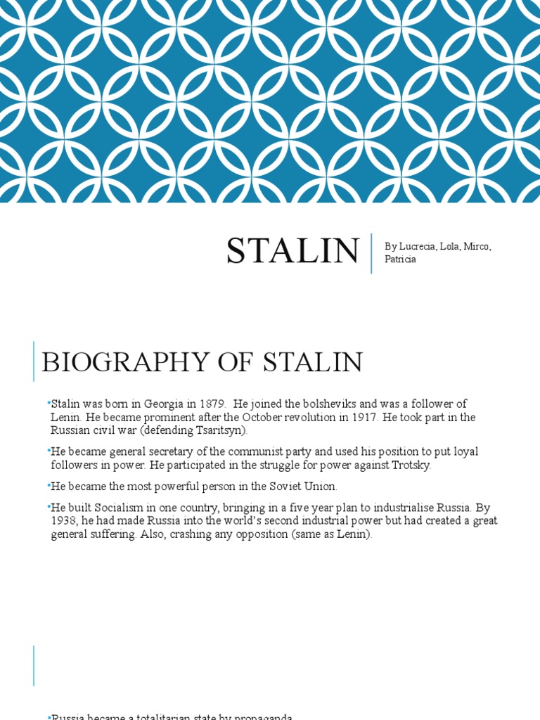 Stalin | PDF | Joseph Stalin | Leon Trotsky