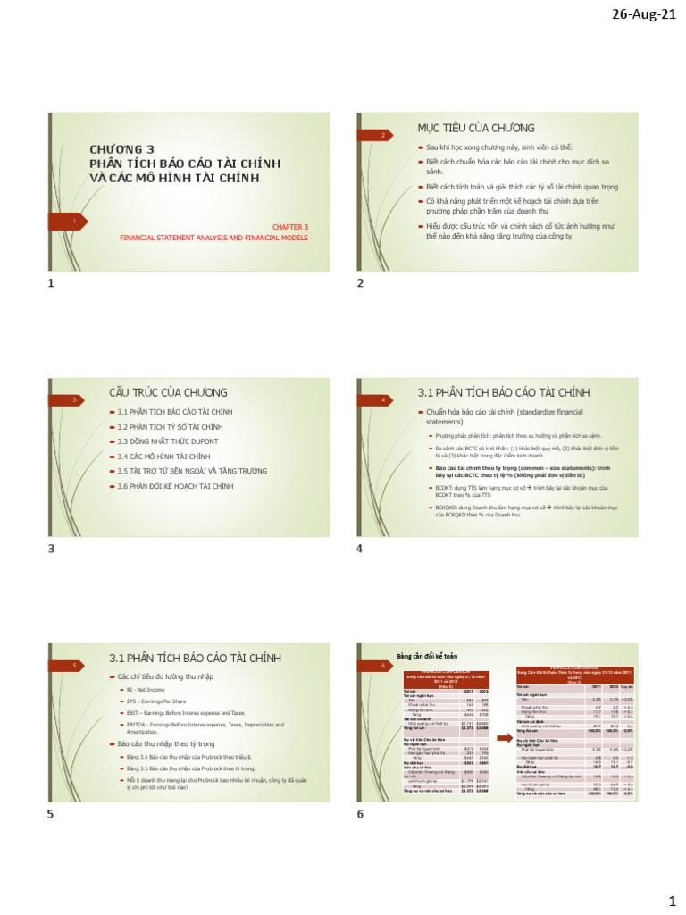 Chapter3 FinancialStatementAnalysis | PDF