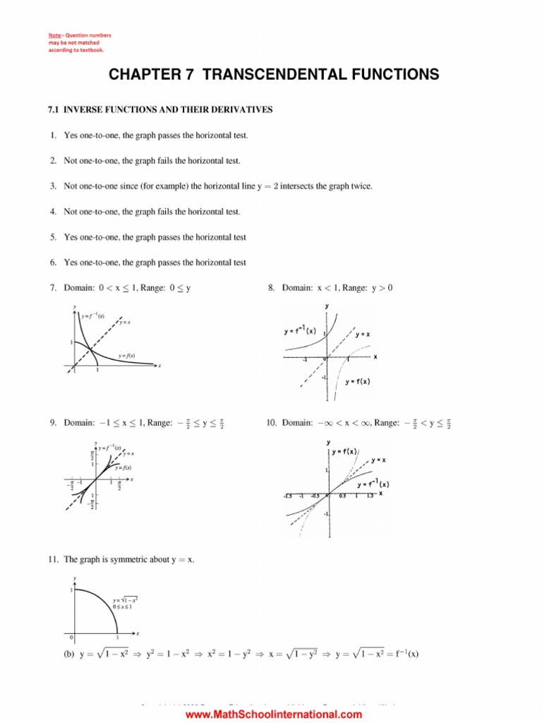 Calculus 14E Sol George Thomas 7 | PDF