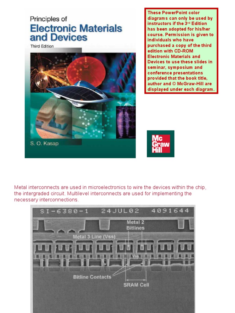 Pp Ch2 3rded Pdf Electrical Resistivity And Conductivity Semiconductors
