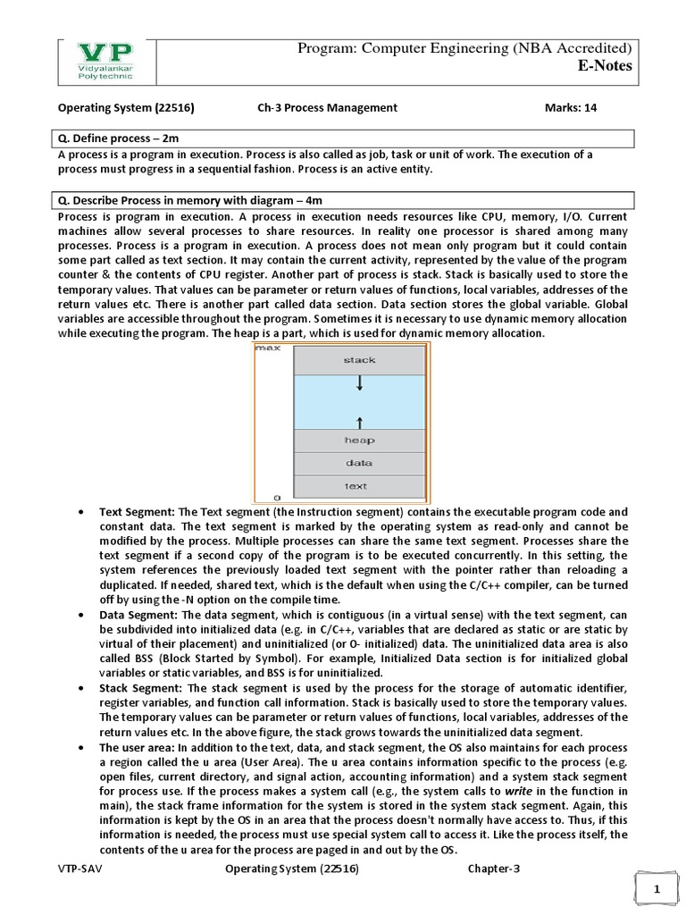 Ops Chapter 3 Process Management Pdf Thread Computing Process Computing 