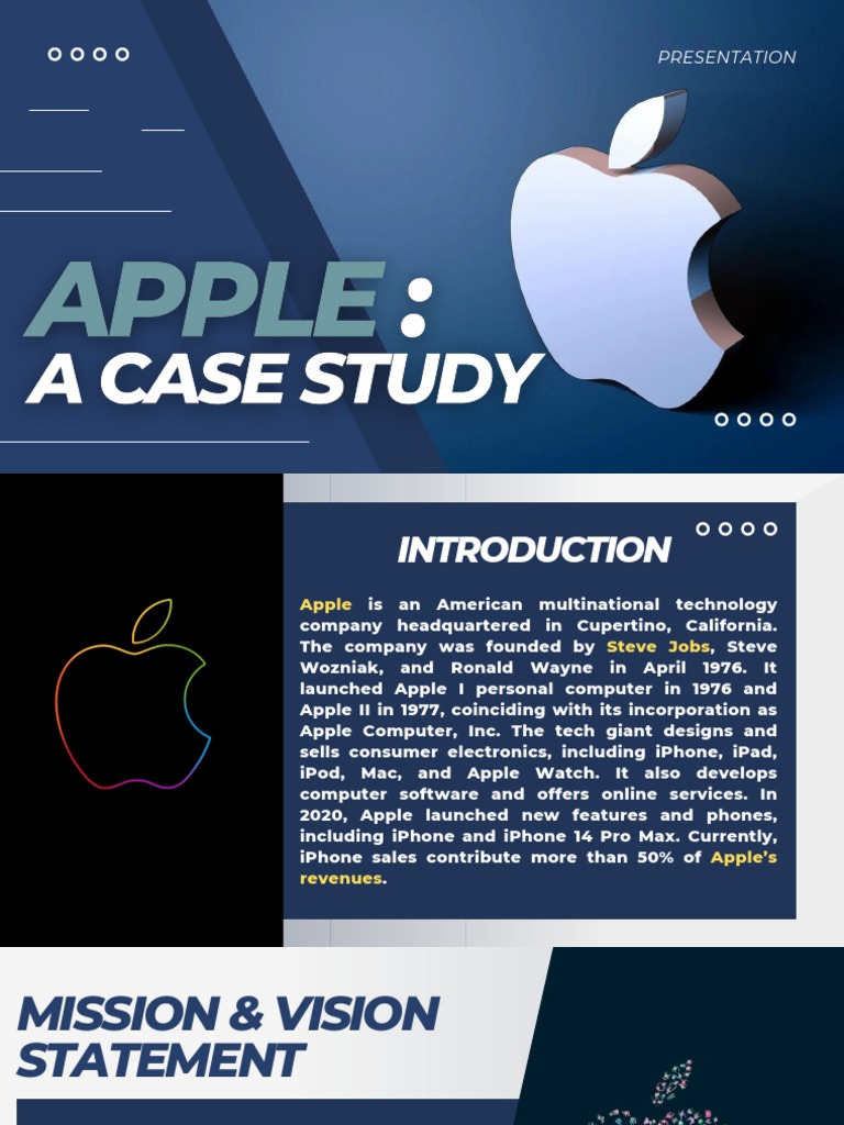 Apple Case Study | PDF | Apple Inc. | I Phone
