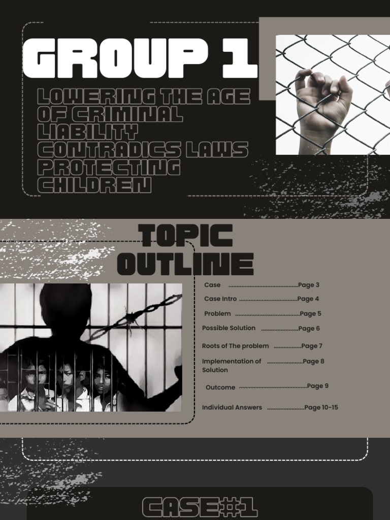 Group 1 Case Analysis Stem 103 | PDF | Crimes | Crime & Violence