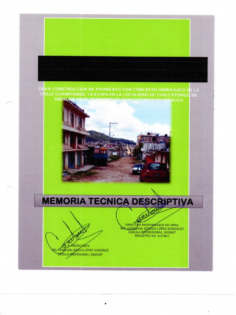 3.1 Memoria Tecnica Descriptiva Del Proyecto008 | PDF