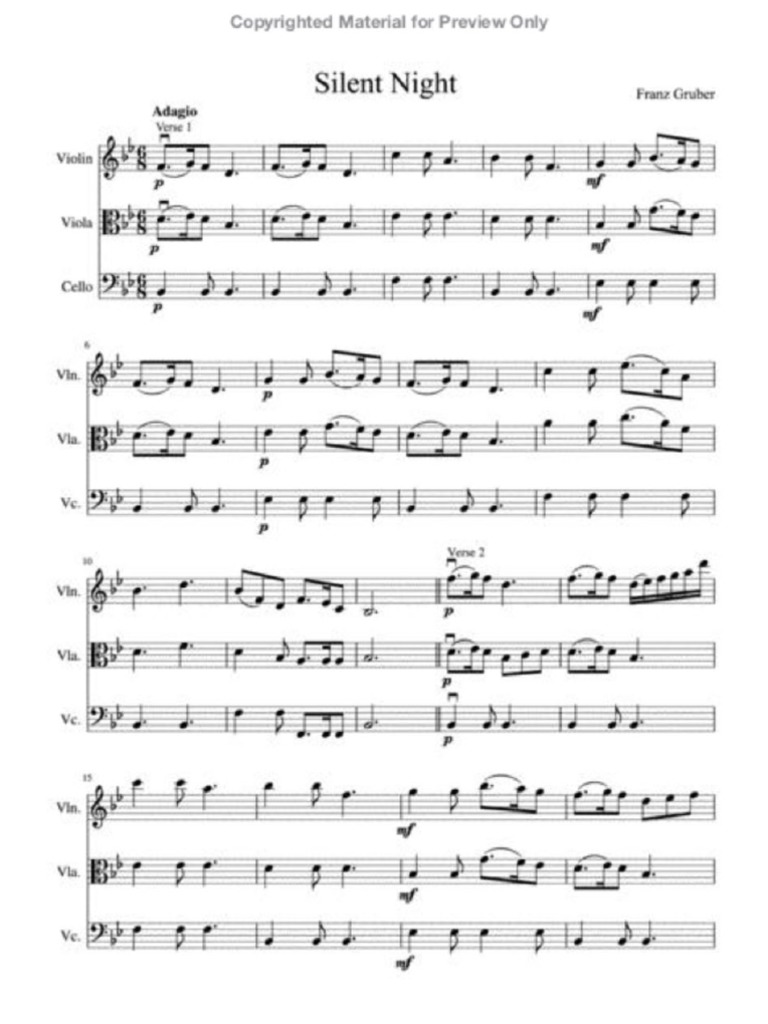 Silent Night Trio | PDF