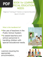 SNED Implementation Guide | PDF | Individualized Education Program