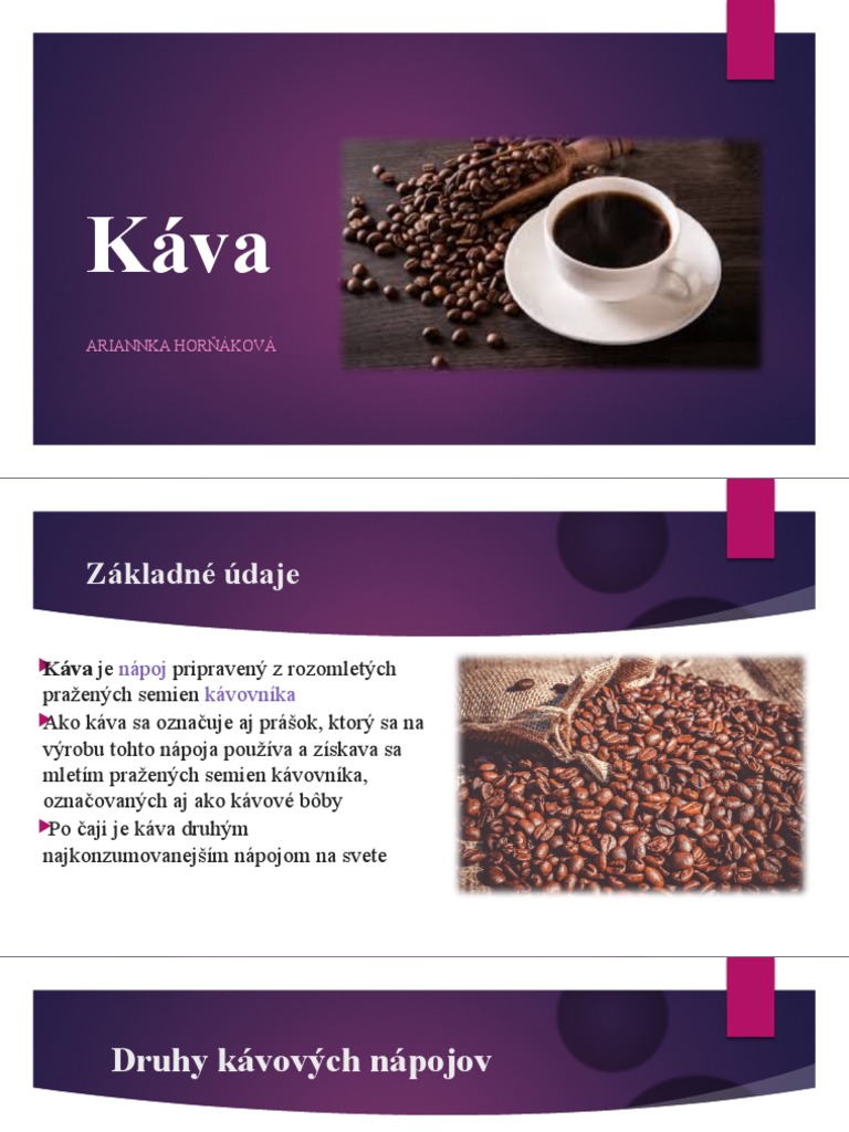 Káva 2 | PDF