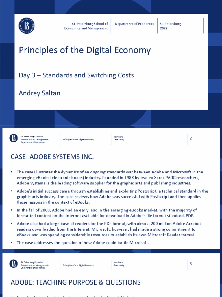 Digital Economy - 3 | PDF | Economics | Market (Economics)