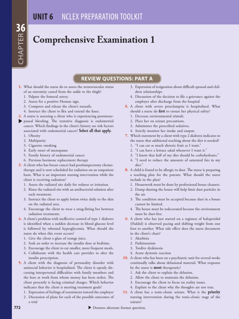 Mosbys Comprehensive Review of Nursing For The NCLEX RN Examination ...