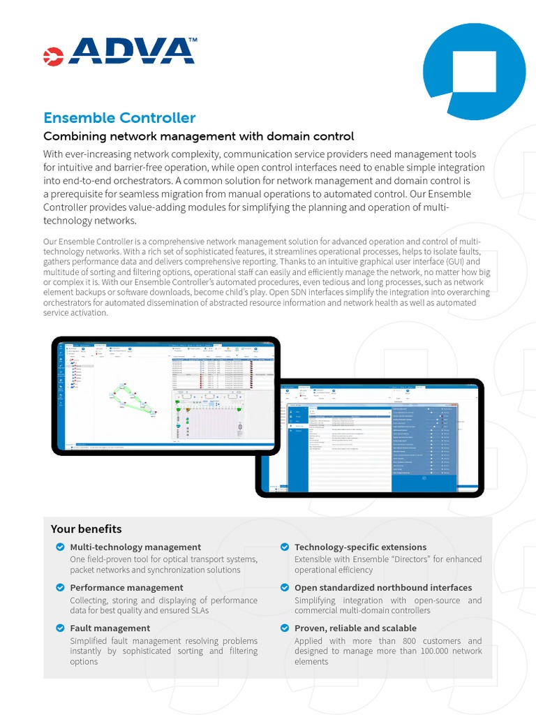 Ensemble Controller | PDF | Computer Network | Graphical User Interfaces